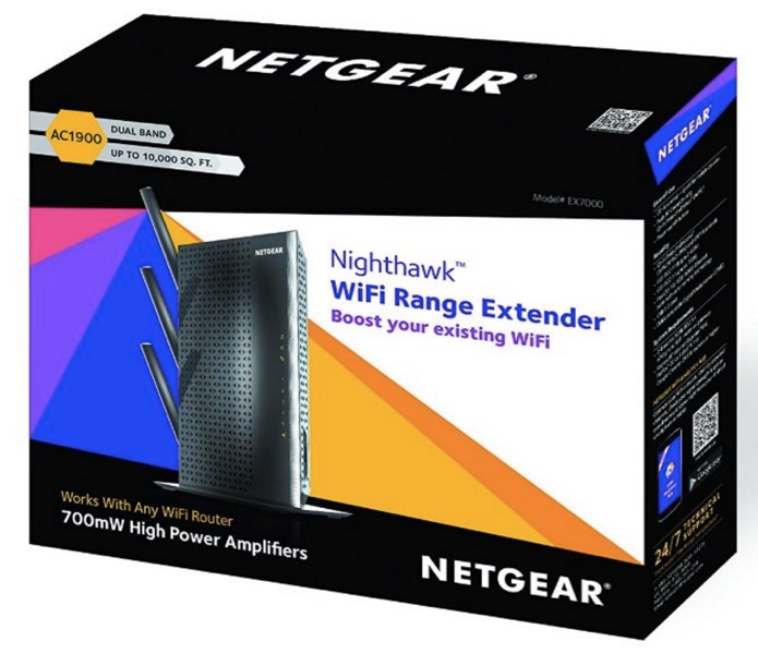 Netgear Nighthawk Ex7000 Ac1900 Wifi Range Extender Booster Gigabit 80211ac New Ebay
