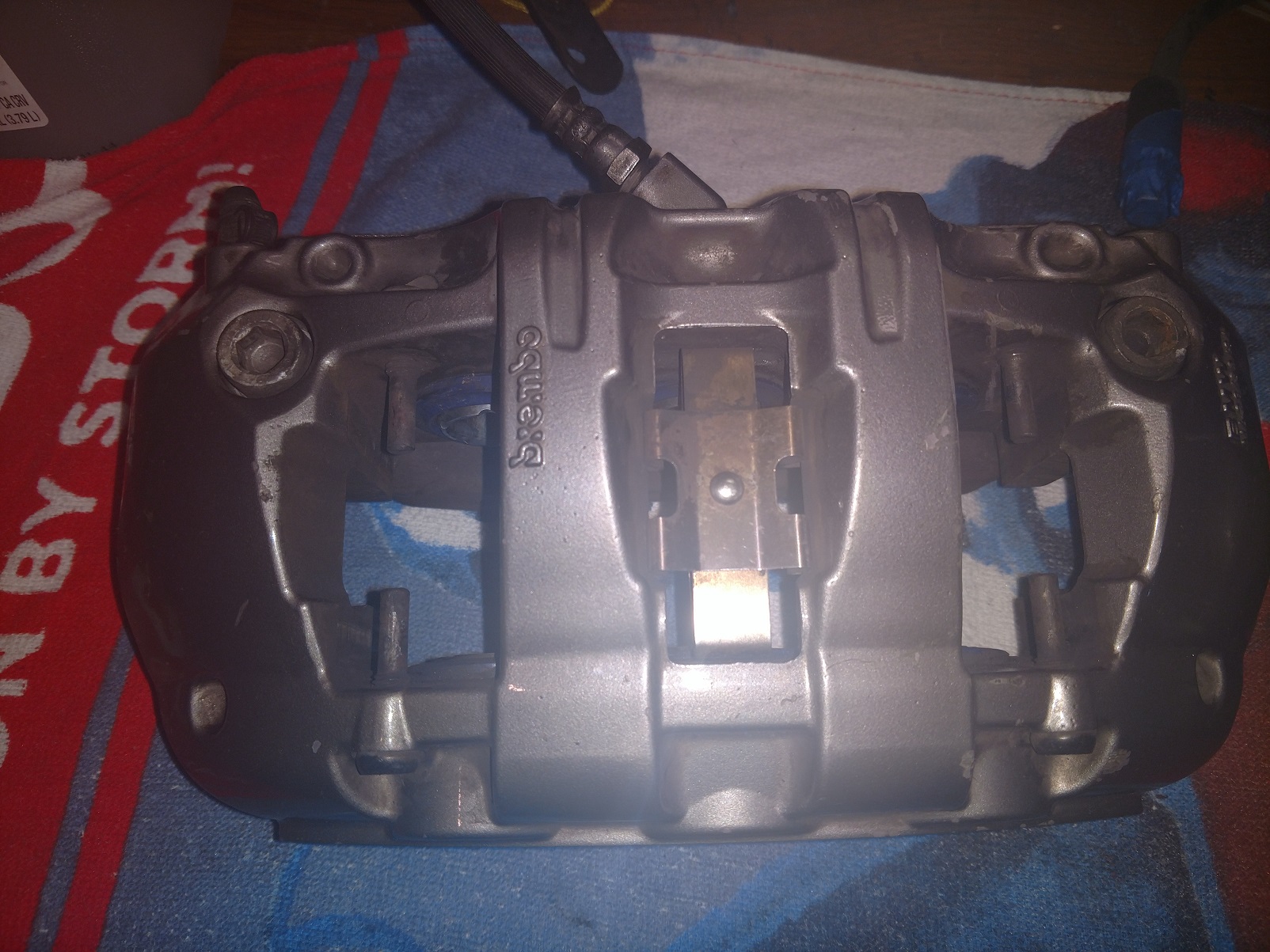 Complete set of BMW/Brembo Performance brake calipers plus new pads