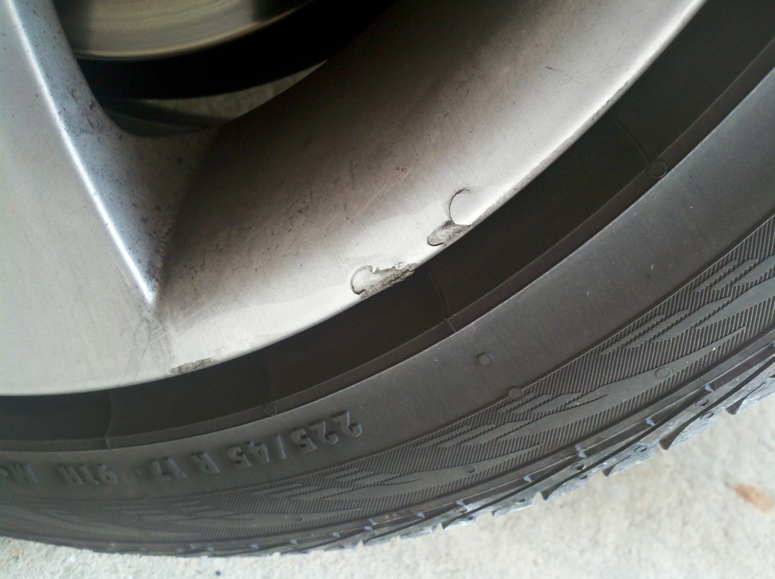 Rim damage - what causes this?