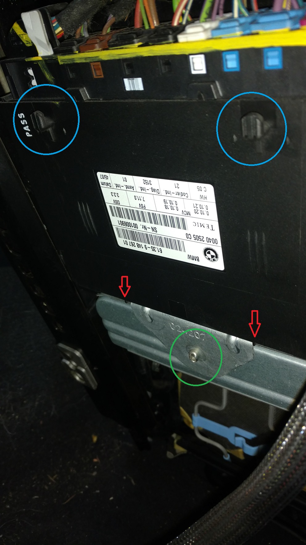 Seat Control Module Replacement help